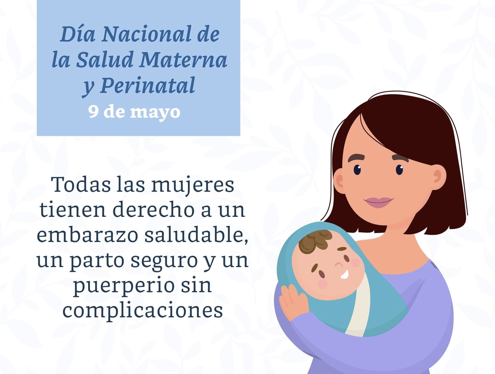 Salud 9 De Mayo Día Nacional De La Salud Materna Y Perinatal El